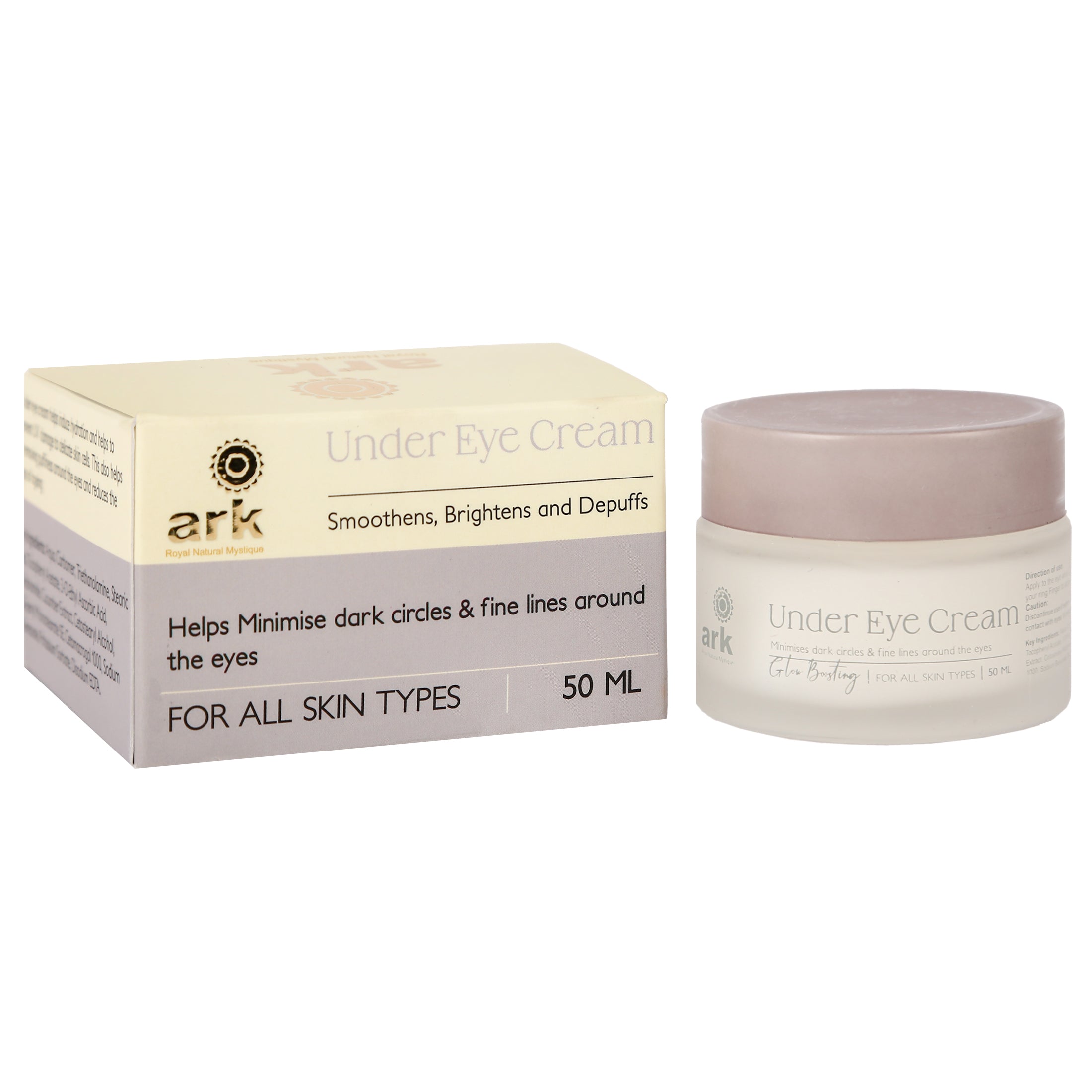 Glow Boosting Under Eye Cream | Gel for Dark Circles: Ark Natural – Ark ...